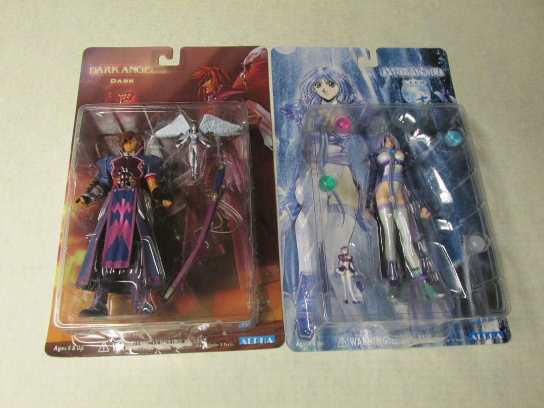 Phoenix Resurrection Dark Angel Set of 2 Dark & Leen 2000 MIP Anime ...