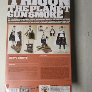 Trigun the Planet Gunsmoke Meryl Stryfe With 20 Gun Ready Cloak MIP ...