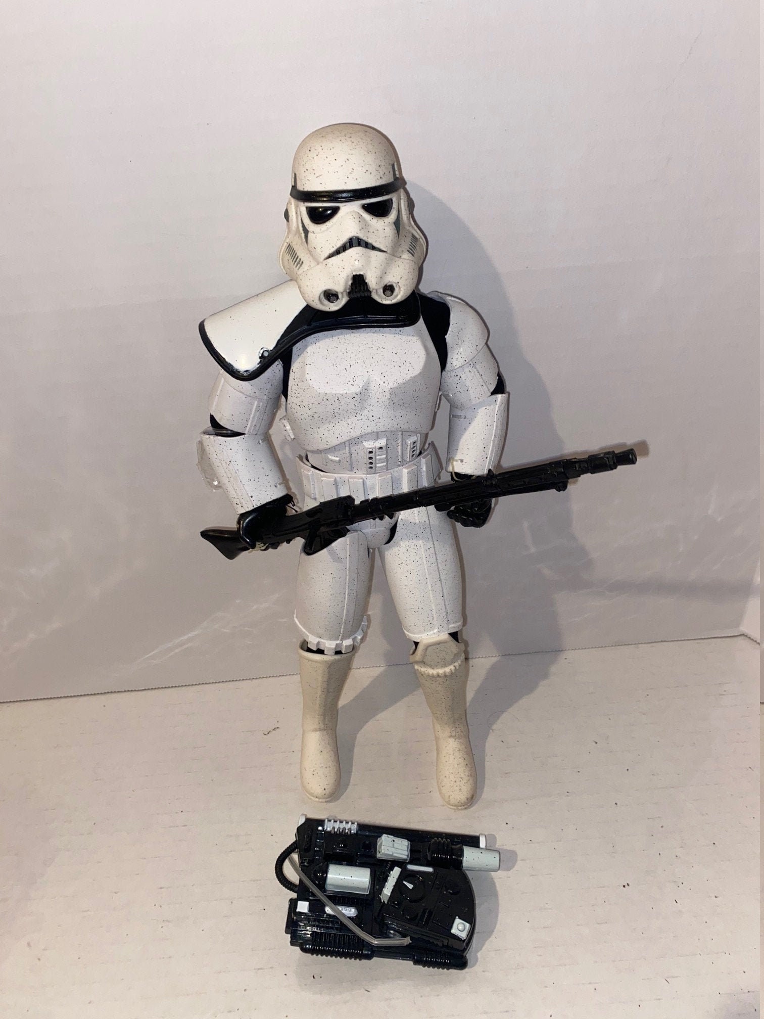 Vintage Star Wars Sandtrooper Stormtrooper 1 6 Scale Loose 12 Action Figure Custom