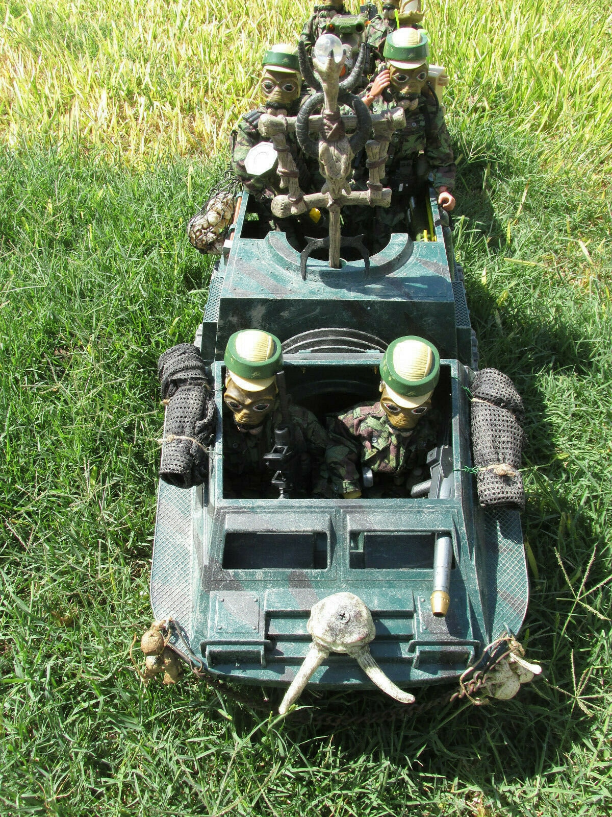 Custom GI Joe Alien Troop Transport With Laser Cannon Trailer - Etsy ...