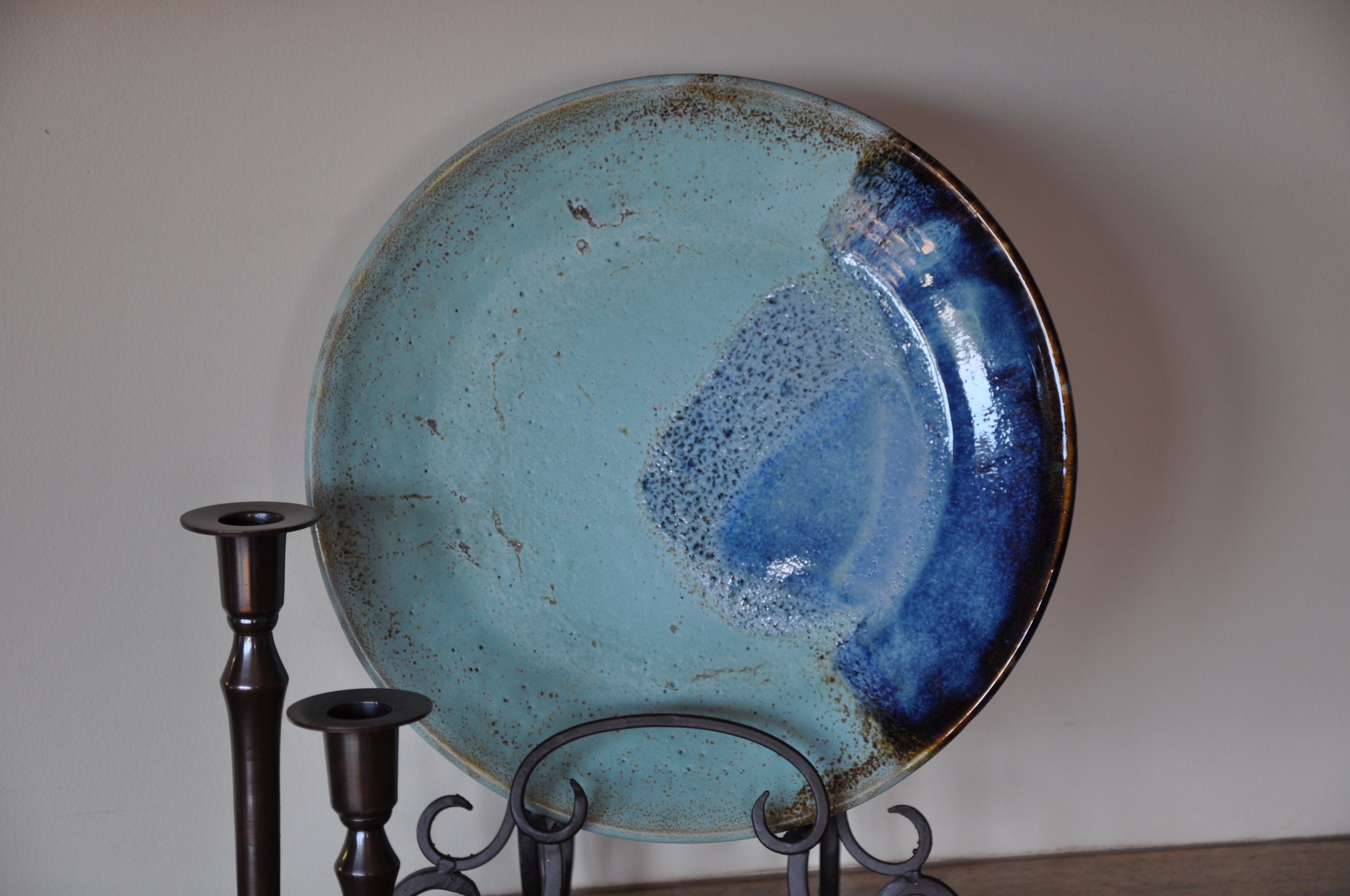 Handmade Porcelain Serving Platter Rustic Ceramic Platter - Etsy