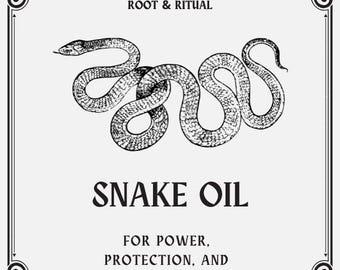 Snake Oil - Etsy