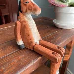 Hand Carved Wood Animal Shelf Sitters: Farmhouse Decor - Etsy