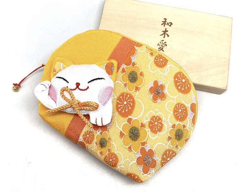 Christmas Gifts Cosmetic Bag Cute Cat Bag Fortune Cat Lucky Cat Bags ...