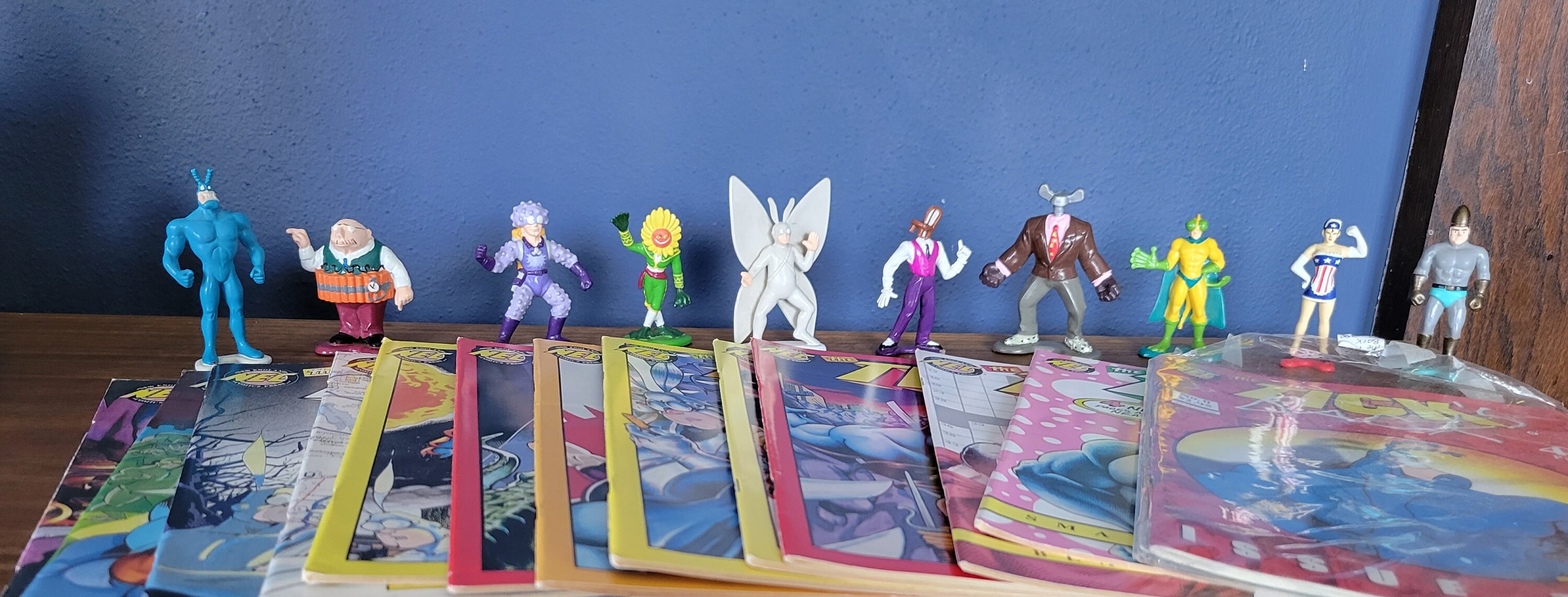 The Tick NEC Comic Books 1991 13 Issues and PVC Action Figures - Etsy