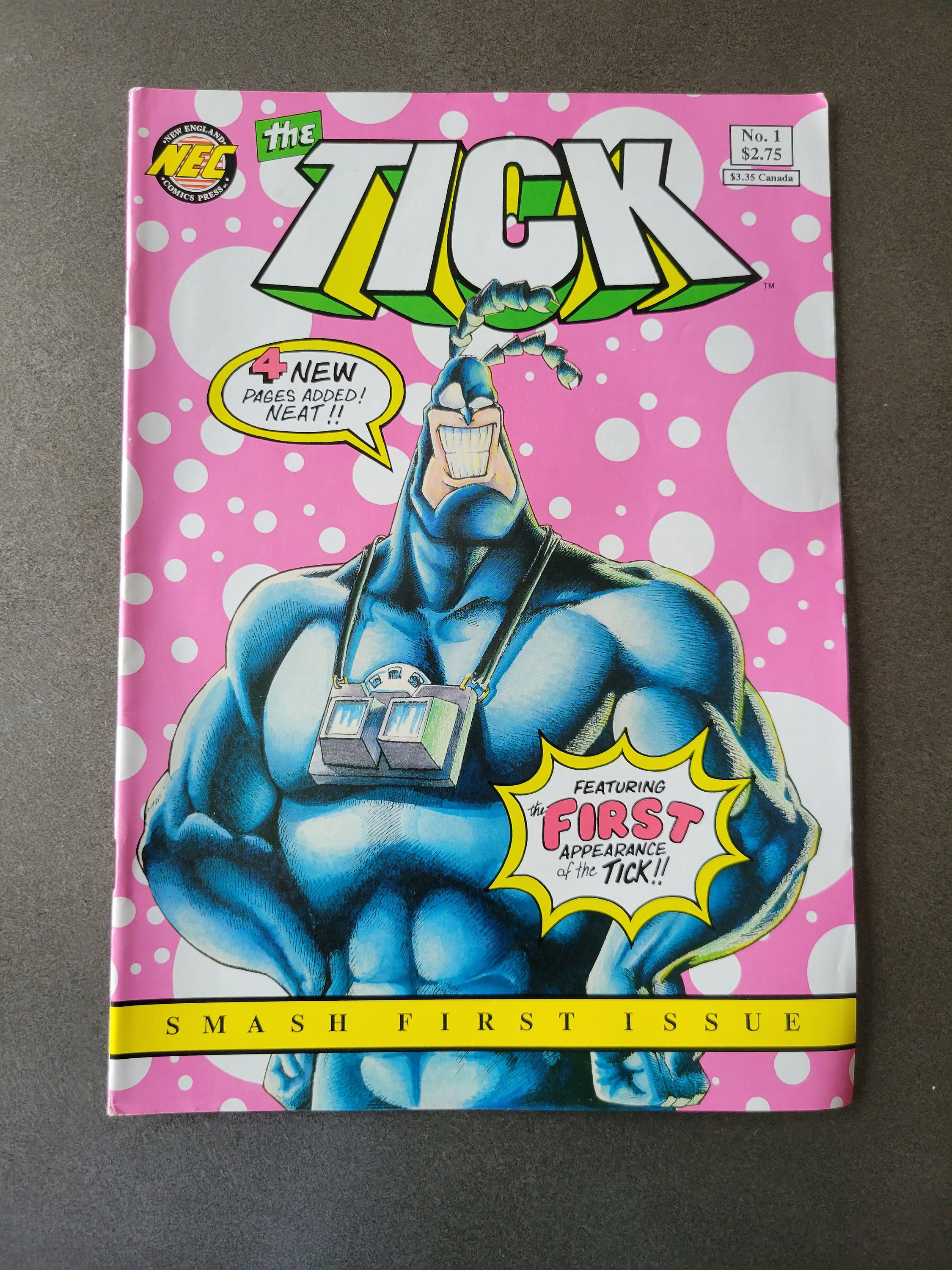 The Tick NEC Comic Books 1991 13 Issues and PVC Action Figures - Etsy