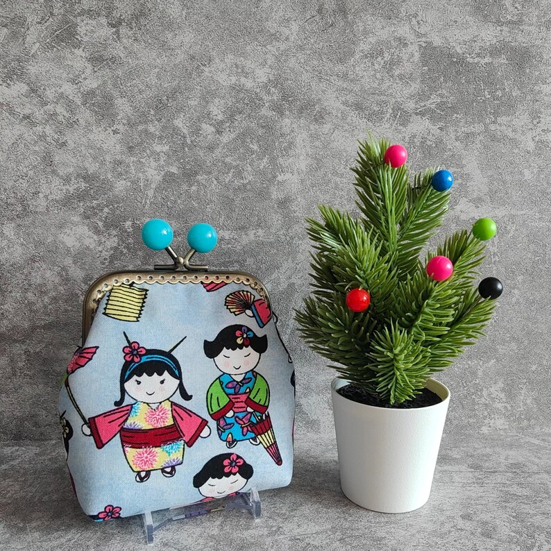 Coin Purse, Gamaguchi, Clasp Coin Purse, Kiap Kiap Purse, Change Pouch ...