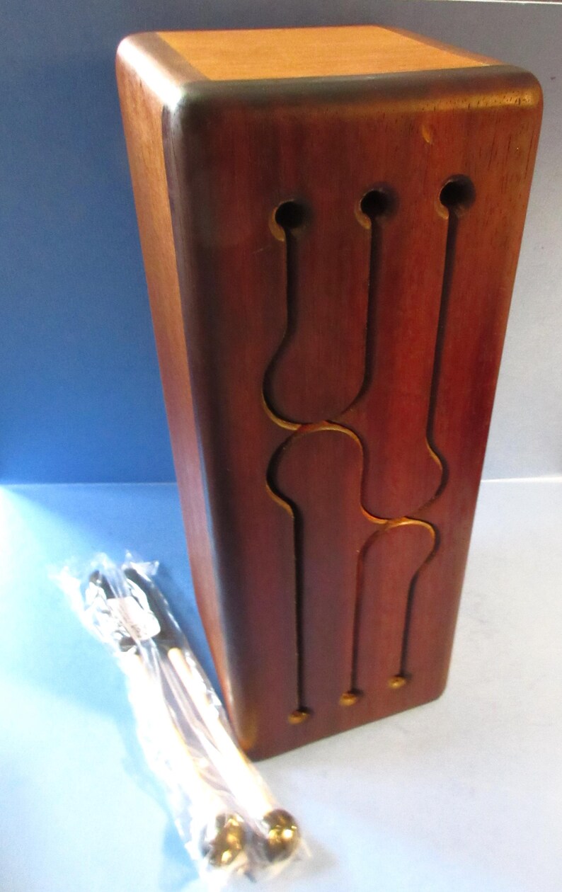 Tongue 4 Note Wooden Drum - Etsy