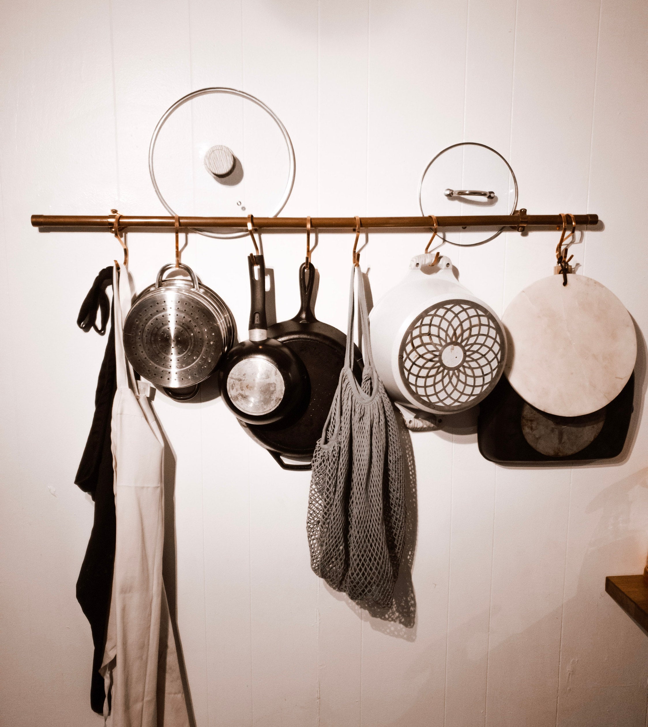 Handmade Copper Pot Rack/rail - Etsy