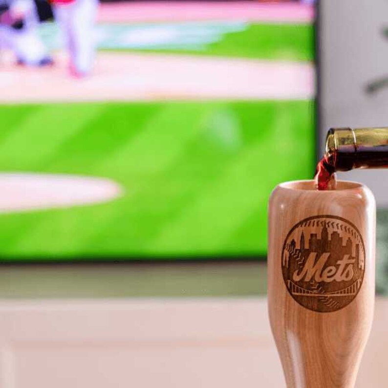 New York Mets Wined Up® | Baseball Bat Wine Mug - Etsy