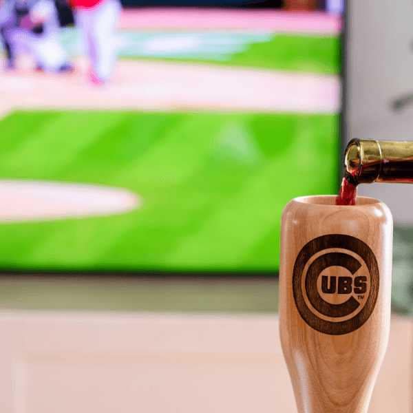 Chicago Cubs Wined Up® | Baseball Bat Wine Mug - Etsy
