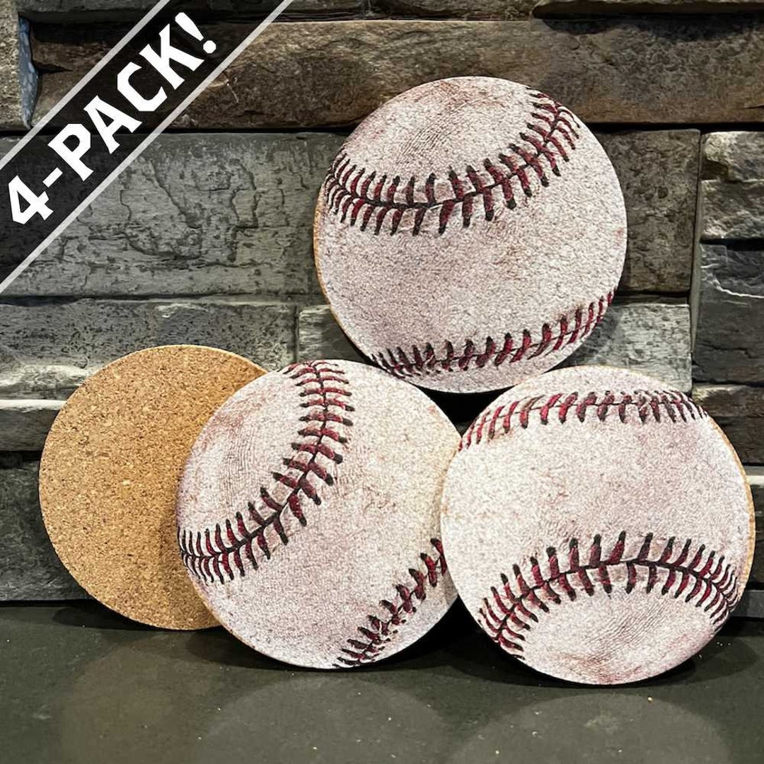 Baseball Coasters | Dugout Mugs® - Etsy
