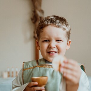 Painted Traditional Latin Mass Play Set Play Mass Kit Wooden Mass Set ...