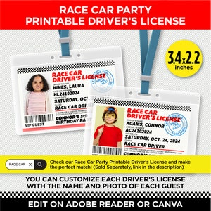 Race Car Birthday Party Printable Thank You Card Template | F1 Party ...