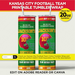 Kansas City Colors Football Team Printable Surprise Game Ticket | KC ...