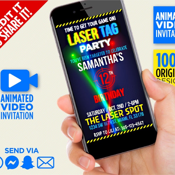 Snapchat Invitation - Etsy