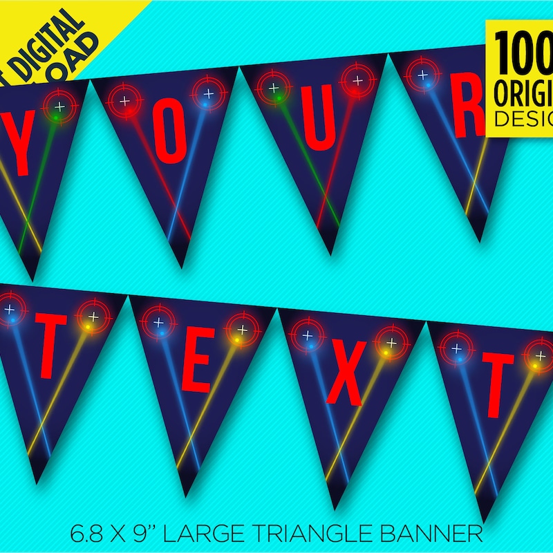 Triangle Banner - Etsy