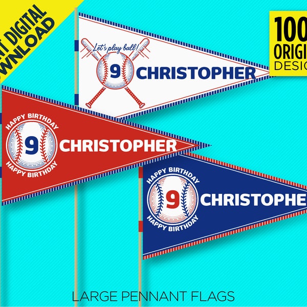 Large Pennants - Etsy