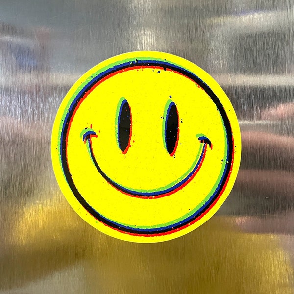Smiley Face Magnets - Etsy