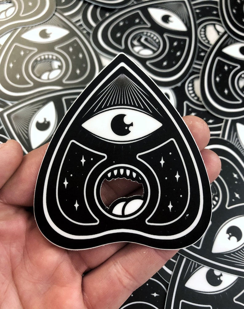 Let Me Speak Ouija Planchette Stickers Holographic Vinyl - Etsy