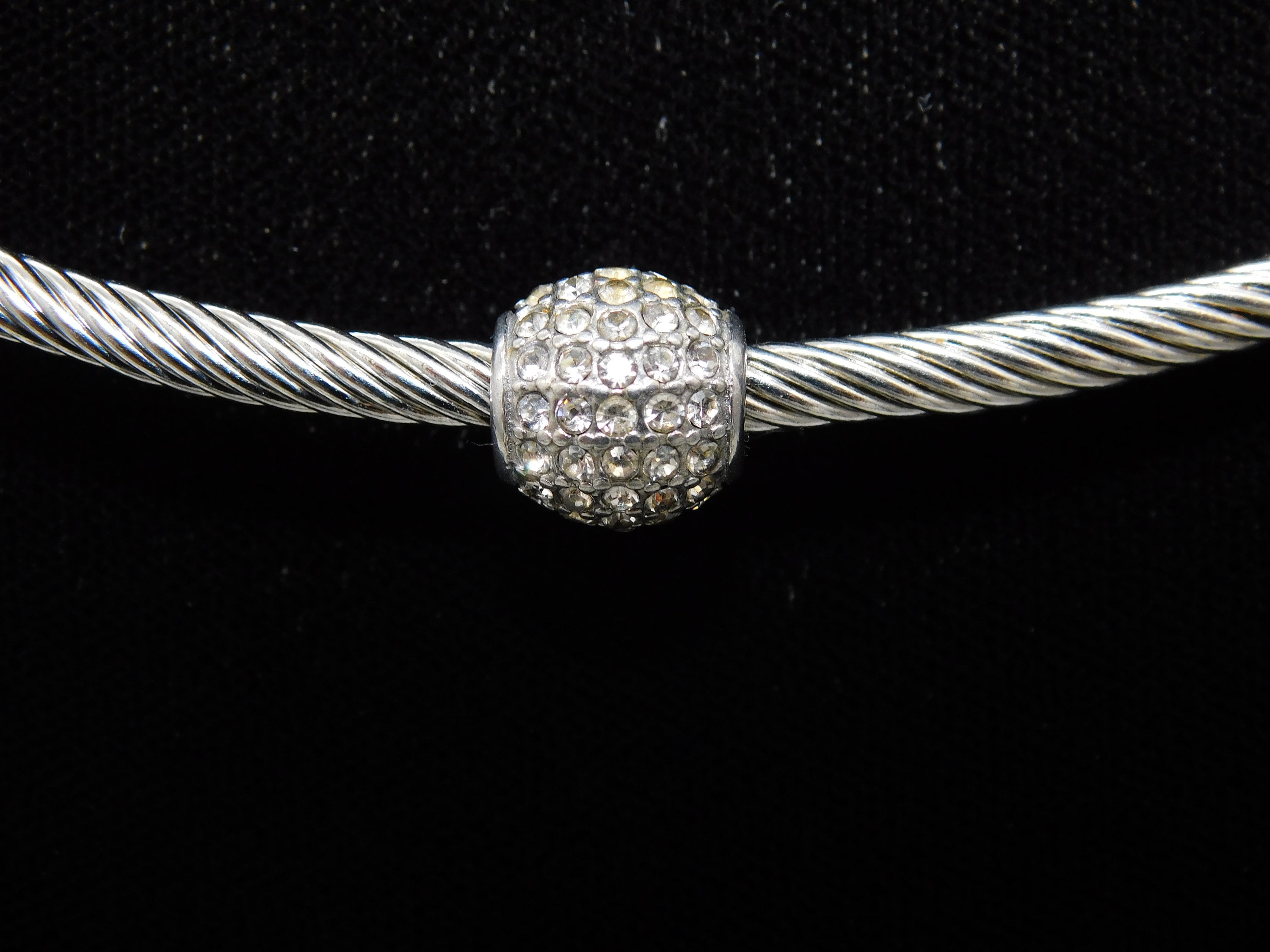 Emma Skye HSN Rhinestone Bead and Cable Charm Necklace and Bracelet ...