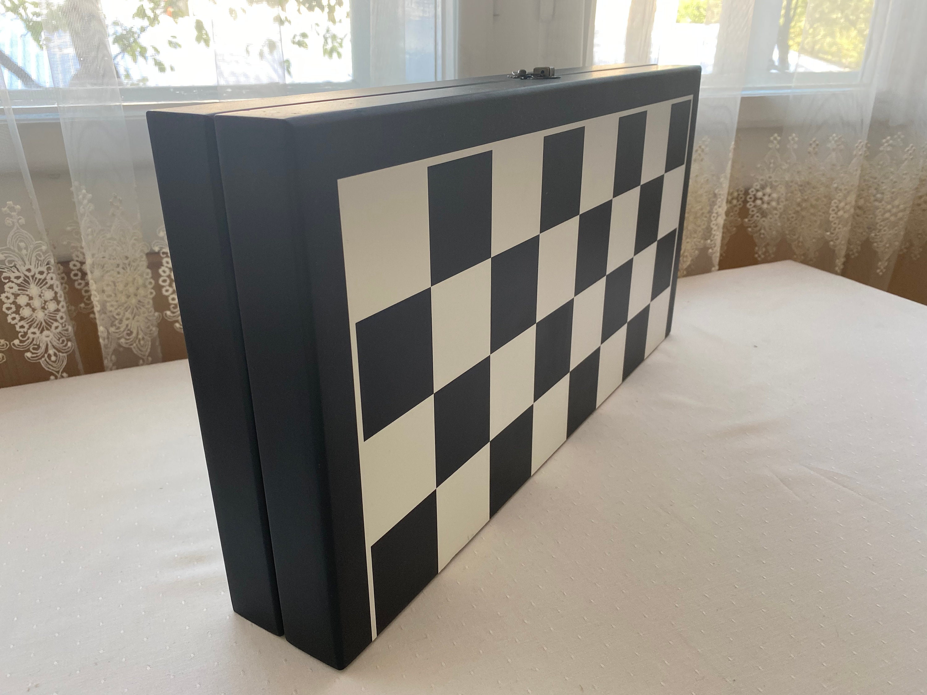 Chess Board 20, Large Folding Board, Travel Chess&backgammon Board ...