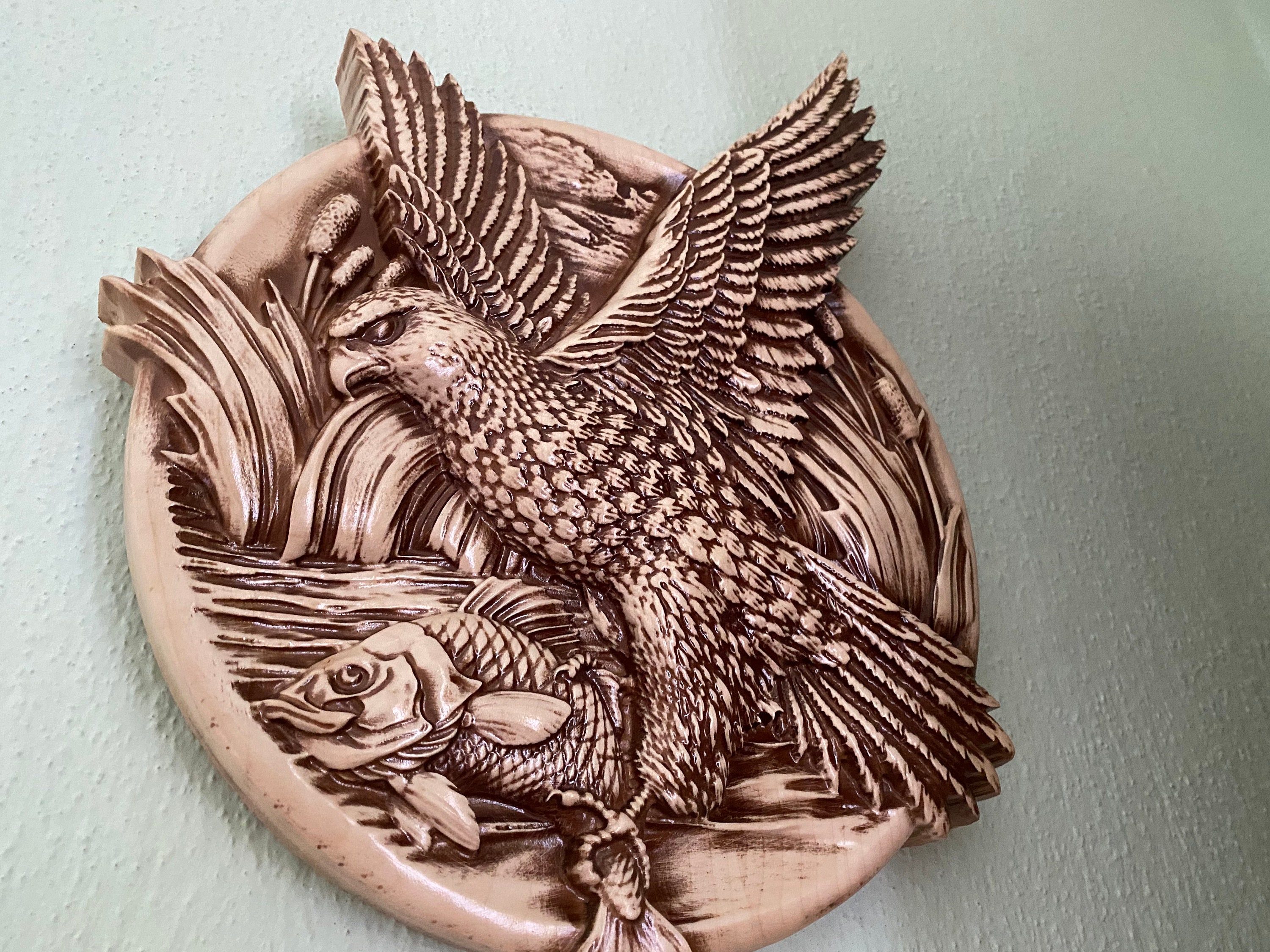 Ukrainian Wooden Picture Wood Carving Gift for Him - Etsy