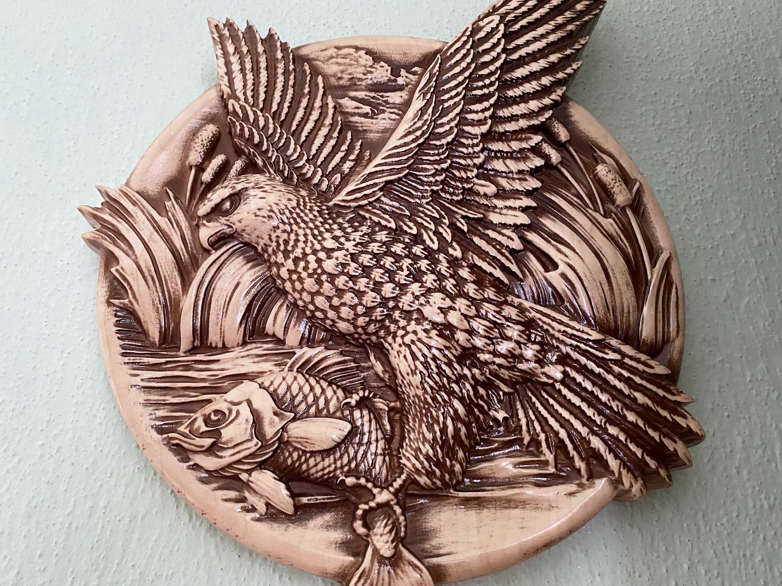 Ukrainian Wooden Picture Wood Carving Gift for Him - Etsy