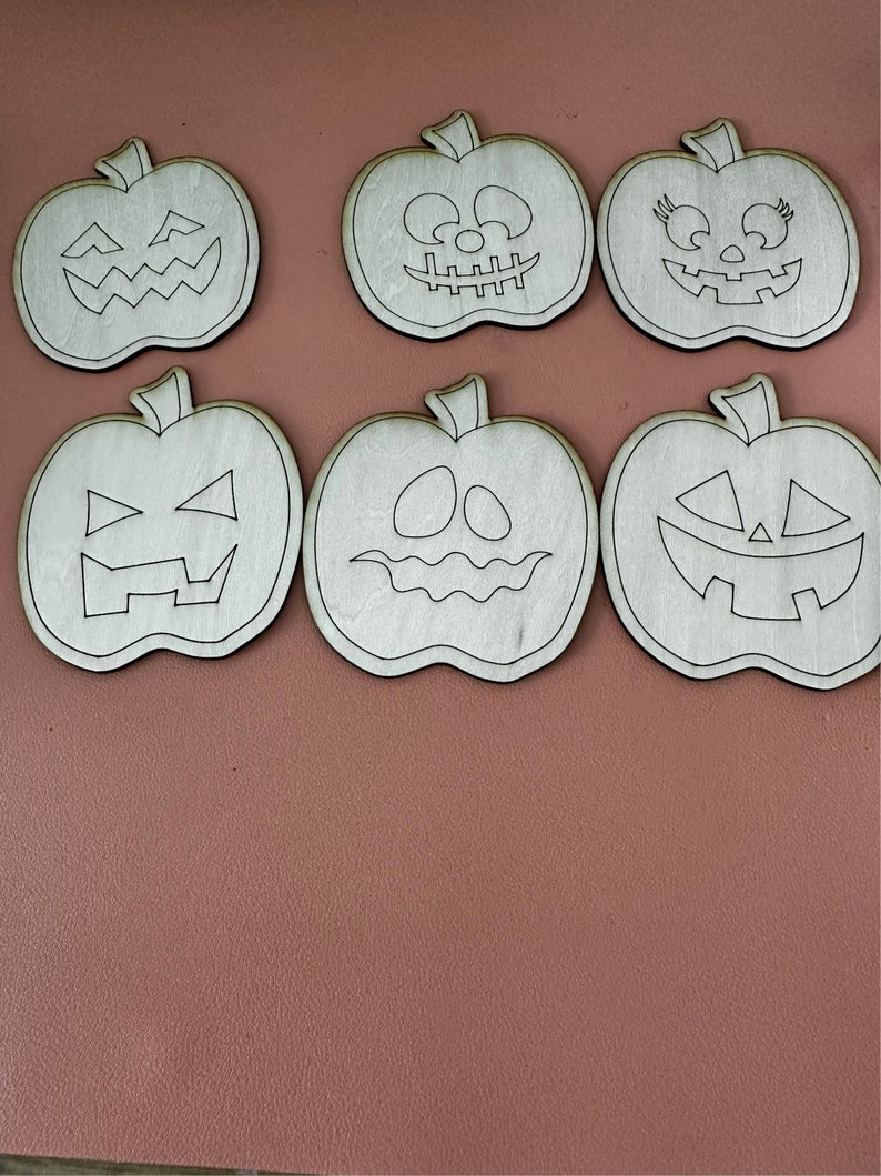 DIY Wood Paint Your Own Jack O Lantern Kit for Parties, Birthdays, Girl ...