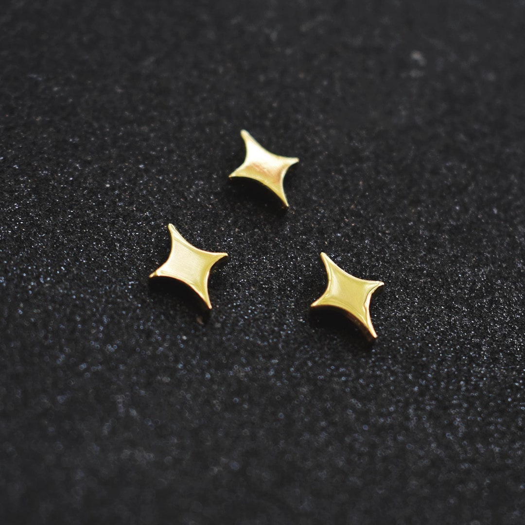 FILLER VI Witchy Goth Stars Board Fillers Gold Sparkle Enamel Pin Set ...