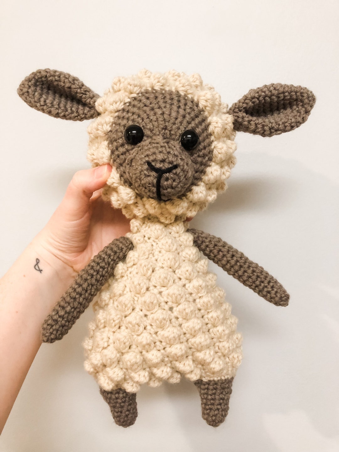 Baby Lamb Lovey, Sheep Stuffed Animal, Lamb Stuffed Animal, Sheep ...