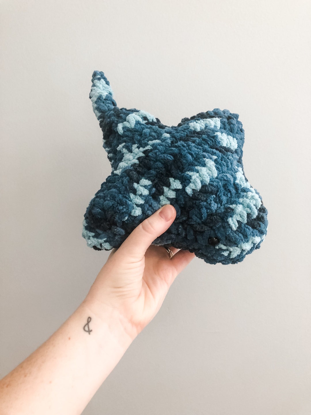 Small Stingray Plushie, Ocean Stingray, Ocean Nursery, Ocean Toy ...