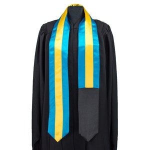 Bahamas Flag Graduation Sash/stole International Study Abroad Adult ...