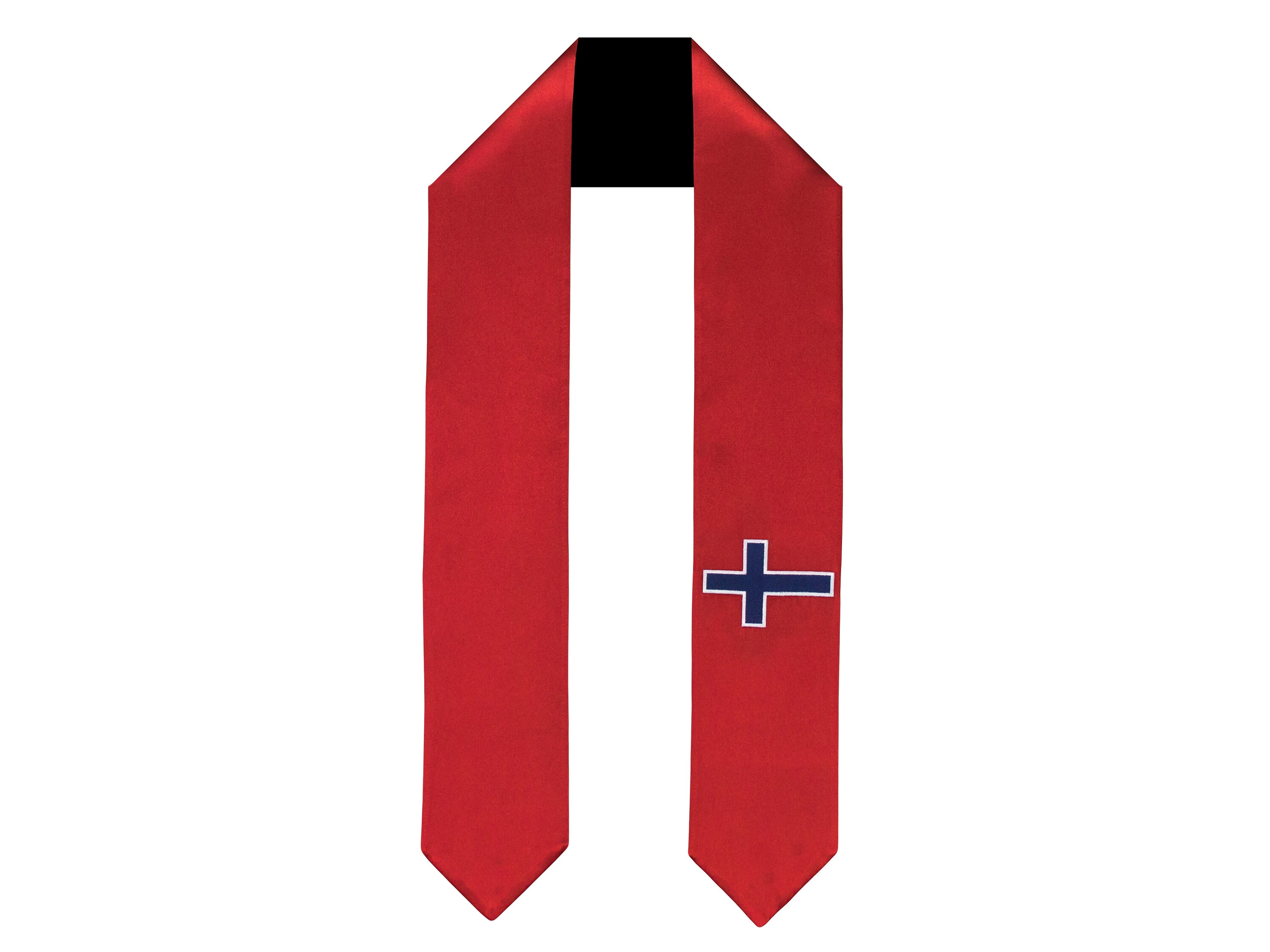 Norway Flag Graduation Sash Stole International Study Abroad Adult ...
