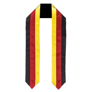 Germany Flag Graduation Sash/stole International Study Abroad Adult ...