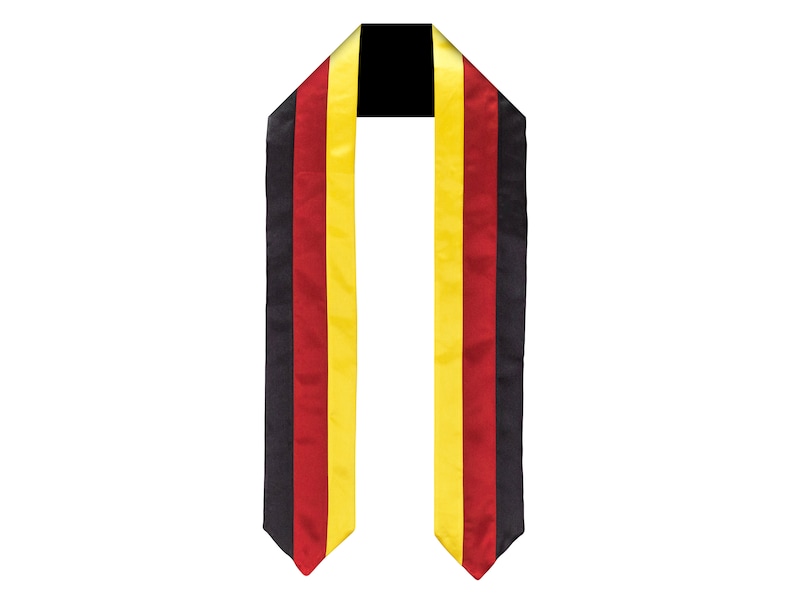 Germany Flag Graduation Sash/stole International Study Abroad Adult ...