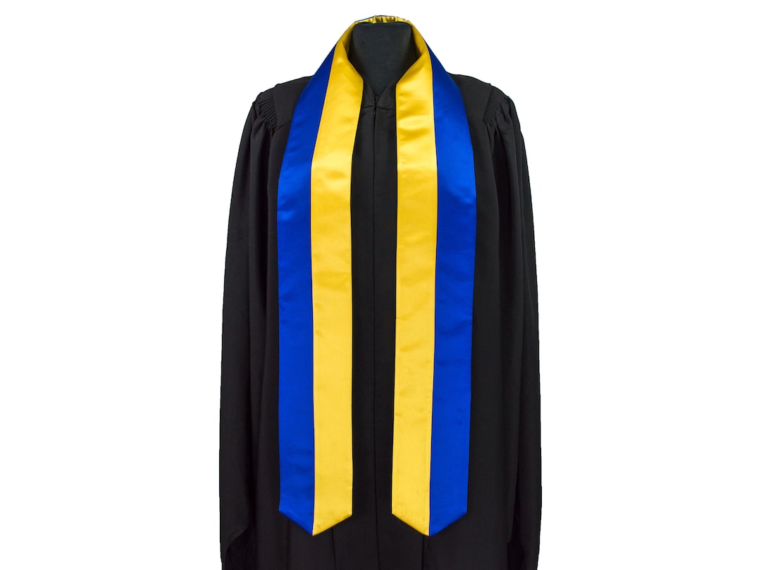 Ukraine Flag Graduation Sash/stole International Study Abroad Adult ...