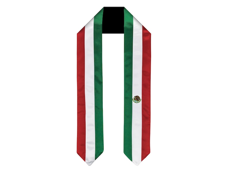 Mexico Flag Graduation Sash/stole International Study Abroad - Etsy