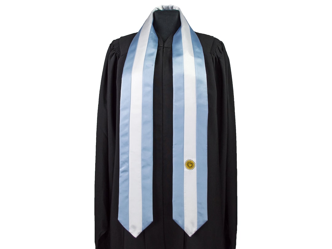 Argentina Flag Graduation Sash/stole International Study Abroad Adult ...