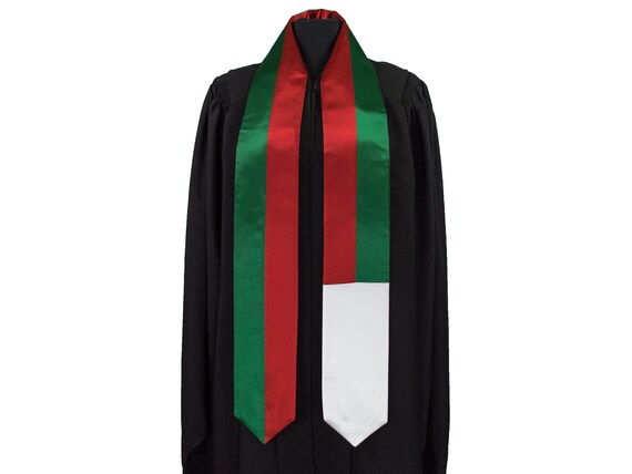 Madagascar Flag Graduation Sash/stole International Study - Etsy