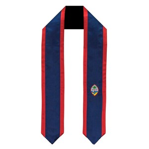 Guam Flag Graduation Sash/stole International Study Abroad Adult Unisex ...