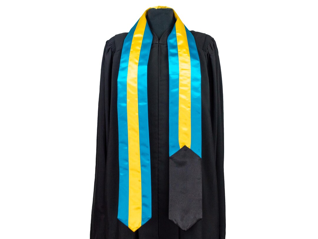 Bahamas Flag Graduation Sash/stole International Study Abroad Adult ...