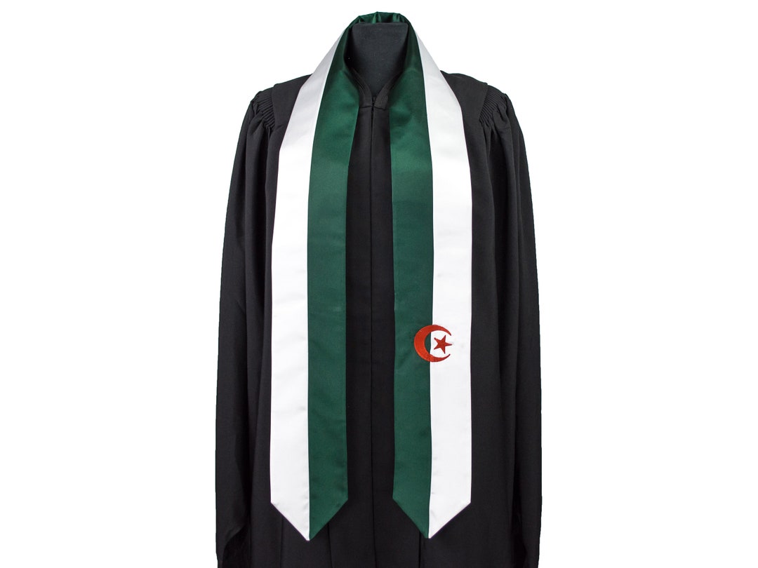 Algeria Flag Graduation Sash/stole International Study Abroad Adult ...