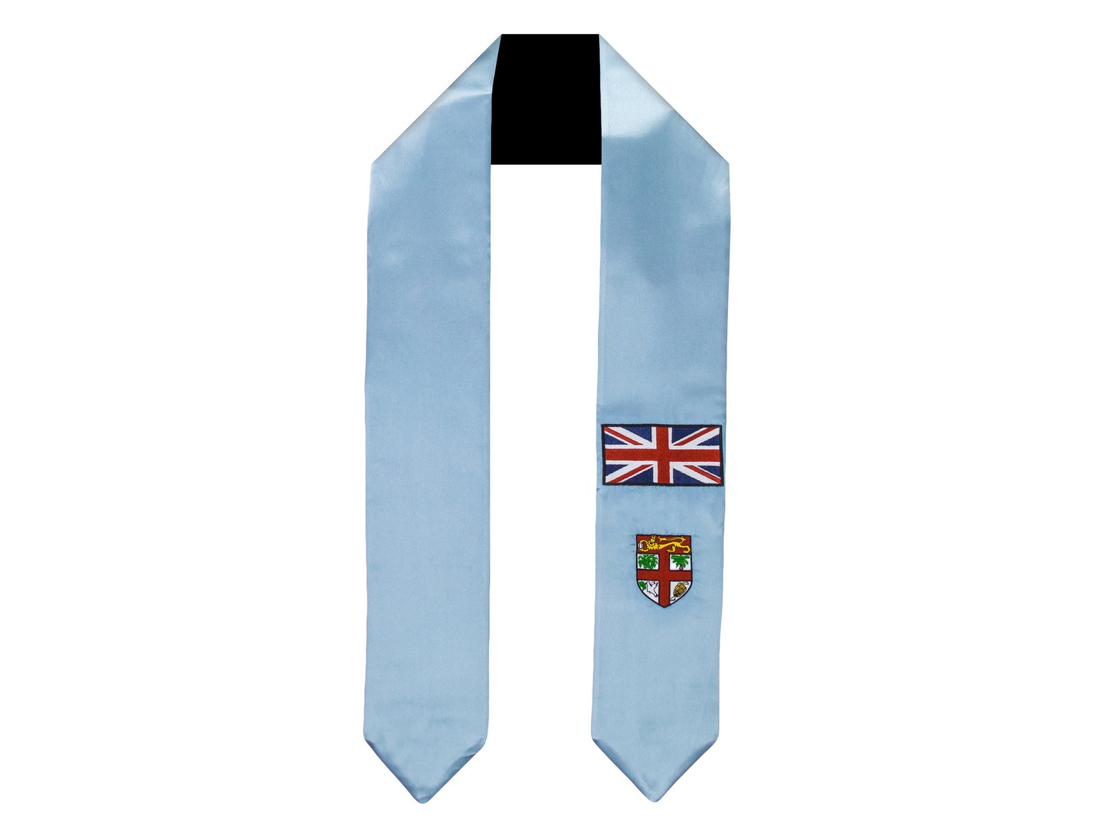 Fiji Flag Graduation Sash/stole International Study Abroad - Etsy