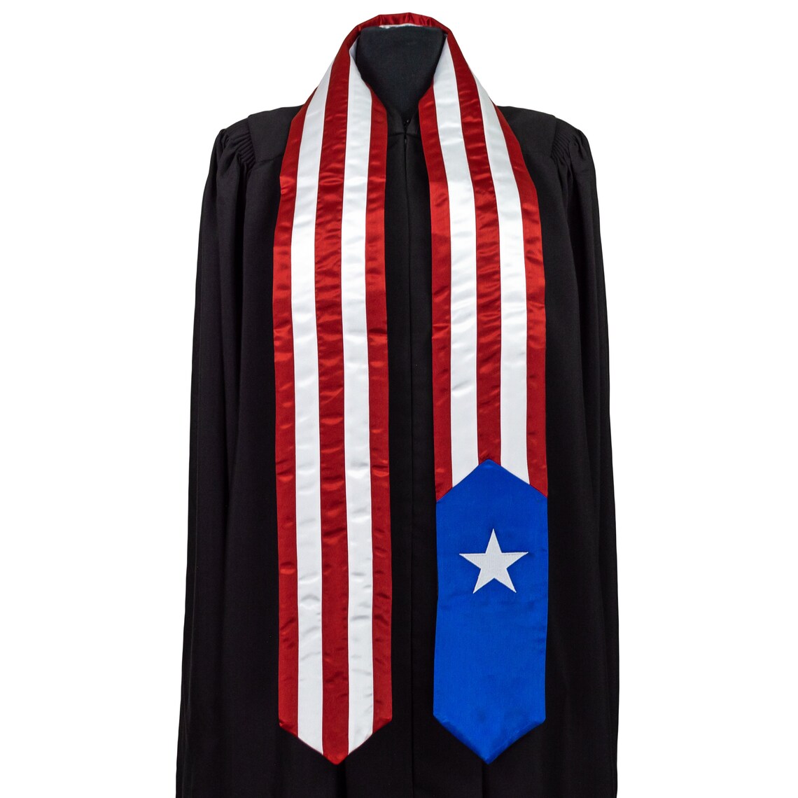 Puerto Rico Flag Graduation Sash/stole International Study - Etsy