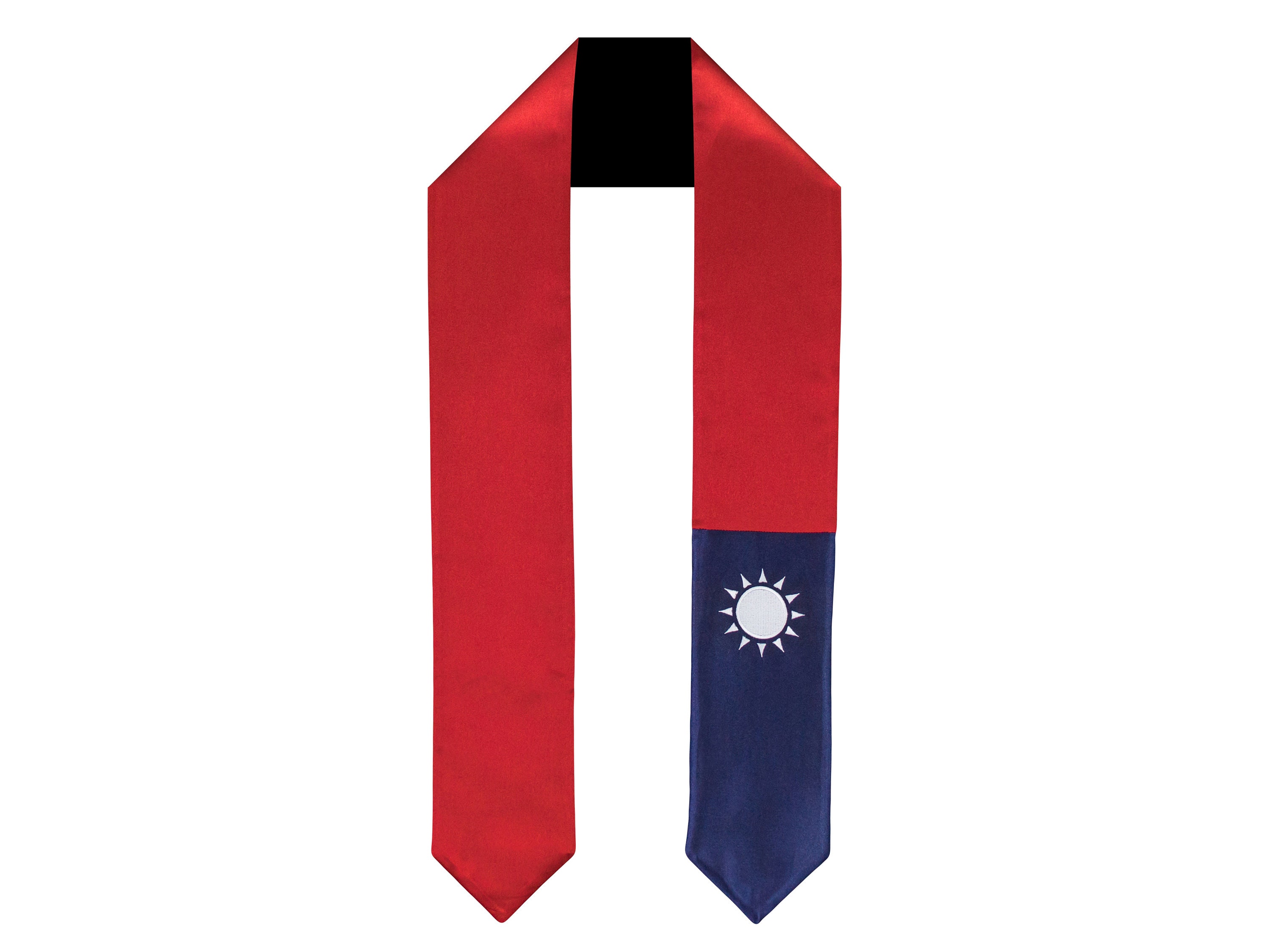 Taiwan Flag Graduation Sash/stole International Study Abroad Adult ...