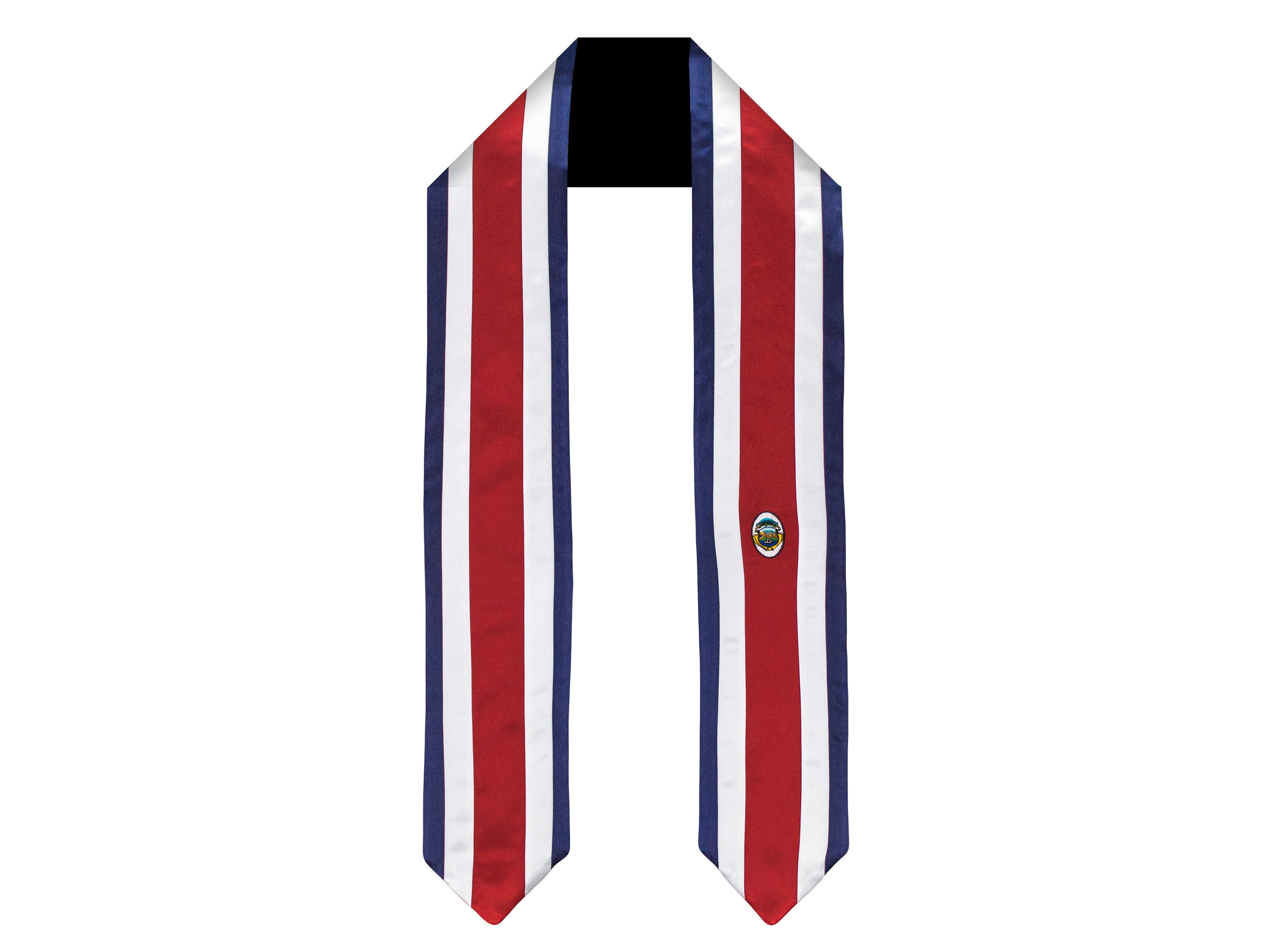 Costa Rica Flag Graduation Sash/Stole International Study | Etsy