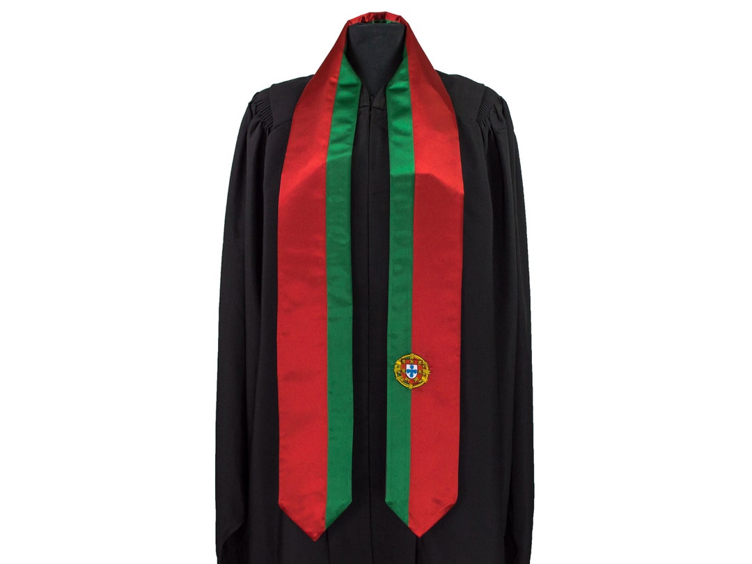 Portugal Flag Graduation Sash/stole International Study Abroad Adult ...