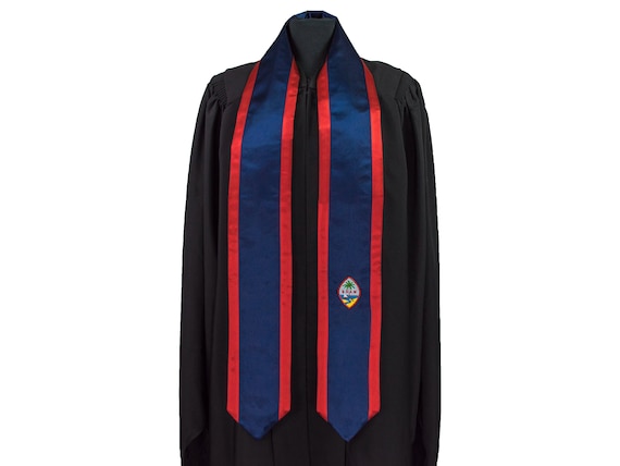 Guam Flag Graduation Sash/stole International Study Abroad | Etsy