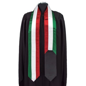 Kuwait Flag Graduation Sash/stole International Study Abroad Adult ...